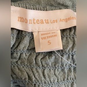 Monteau | Tops | Monteau Cute Green Top | Poshmark